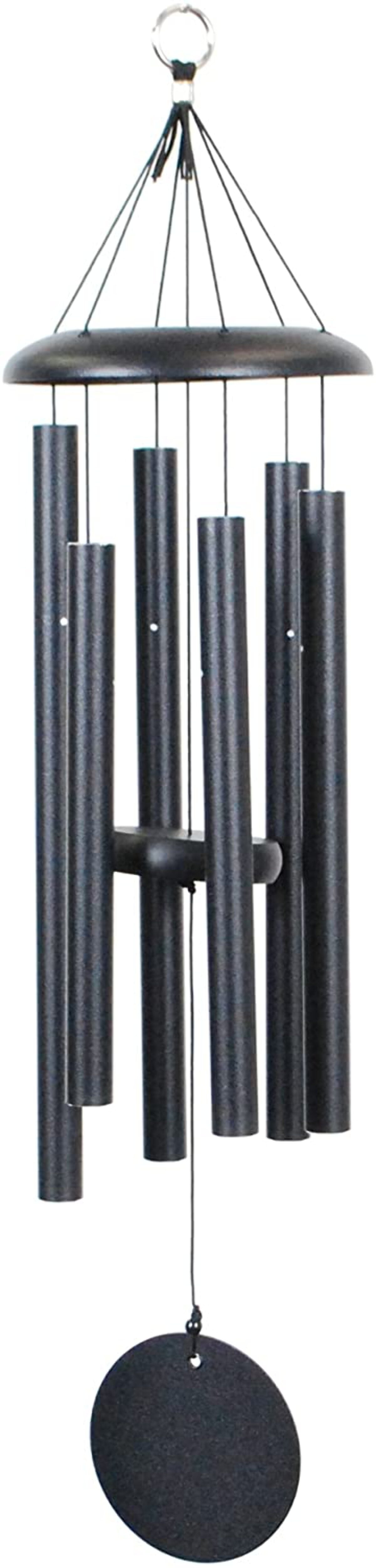 QMT Corinthian Bells 30 Inch Black Wind Chime, Low Tone, Free Shipping ...