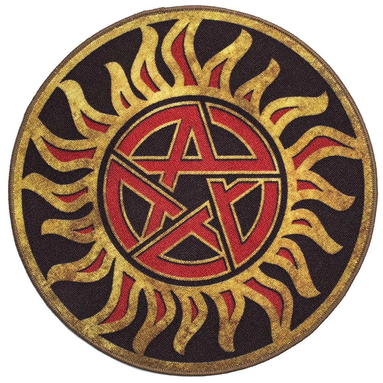 QMX Supernatural Anti-Possession Symbol Doormat - Walmart.com