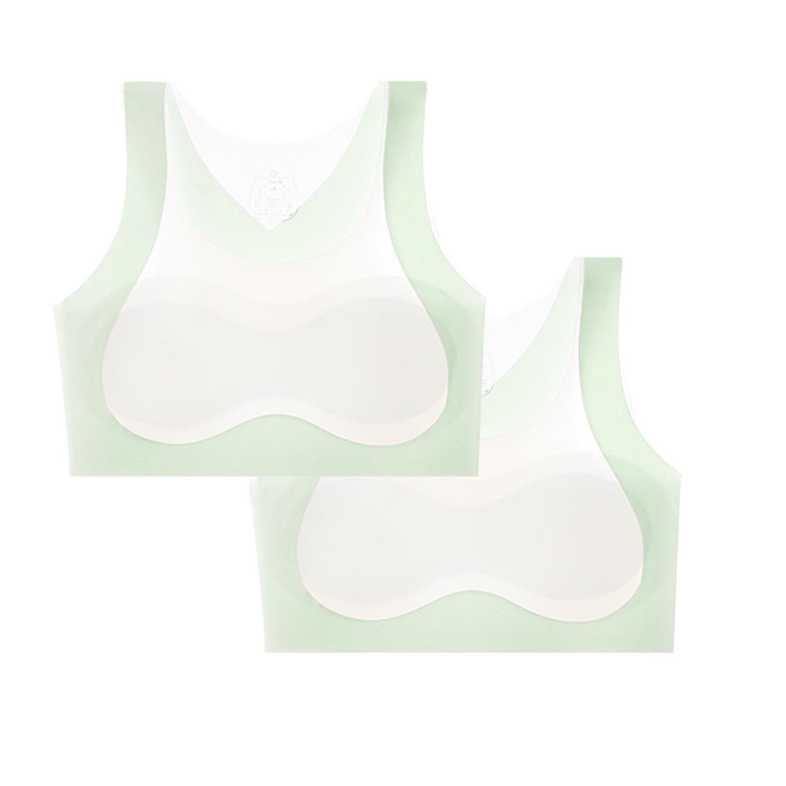 QNANSPI Girls Training Bras,Multi Packs Bra for Girls,Posture Support ...