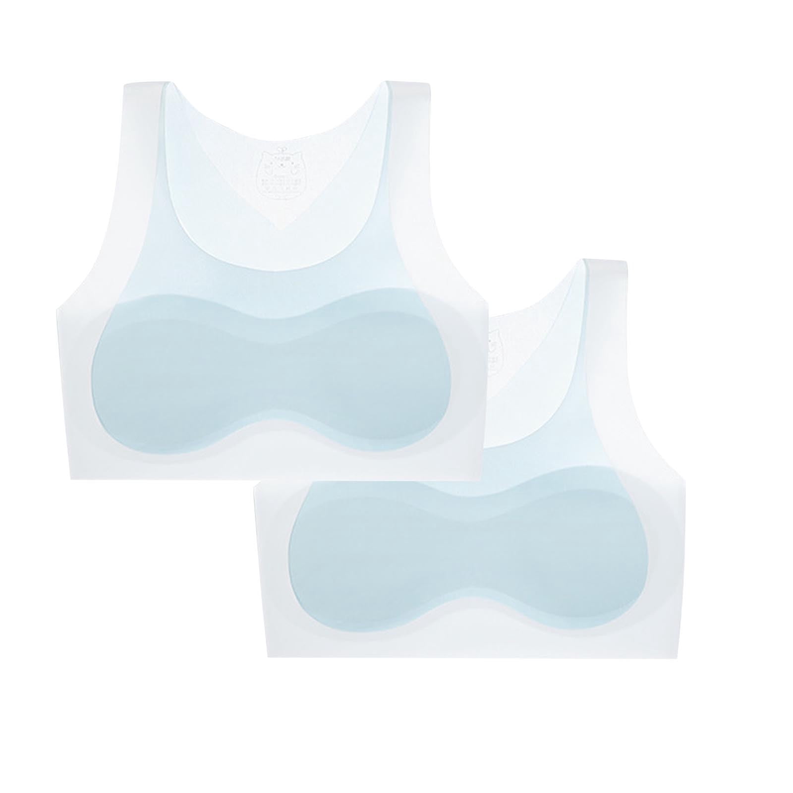 QNANSPI Girls Training Bras,Multi Packs Bra for Girls,Posture Support ...