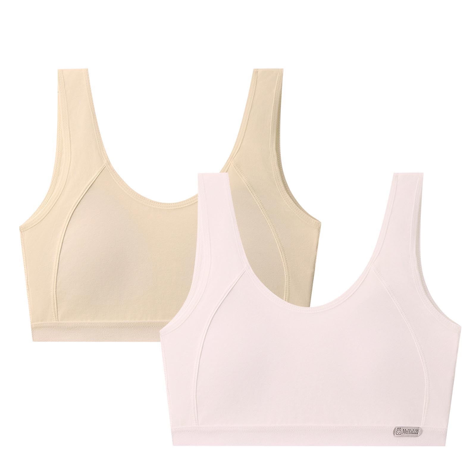 QNANSPI Girls Training Bras,Sports Bra for girls,10-16 Years Girls ...