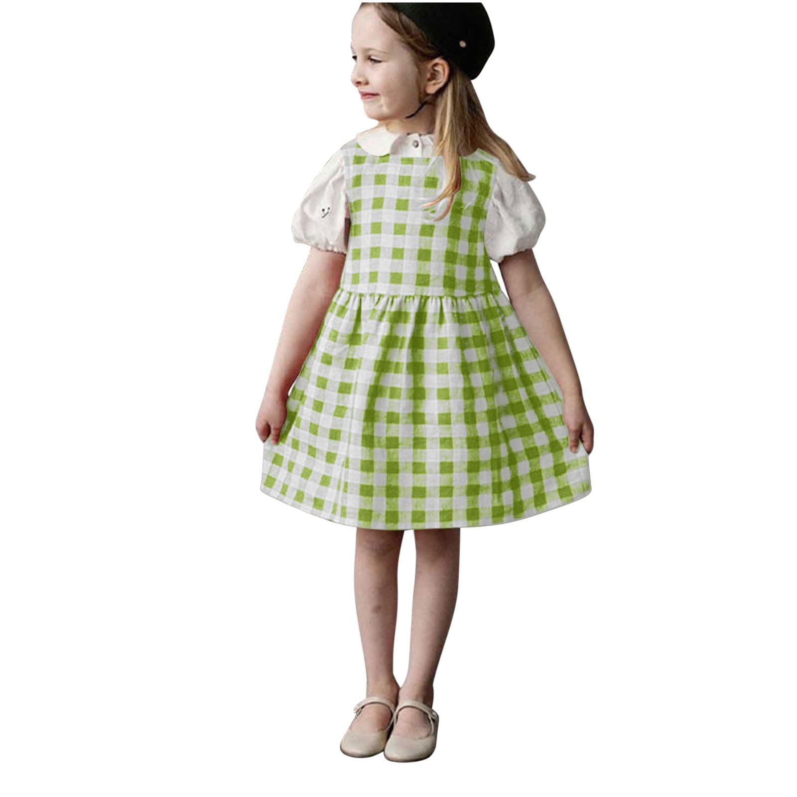 QNANSPI Summer Dress for Girls,Toddler Girls Sleeveless Dress,Middle ...