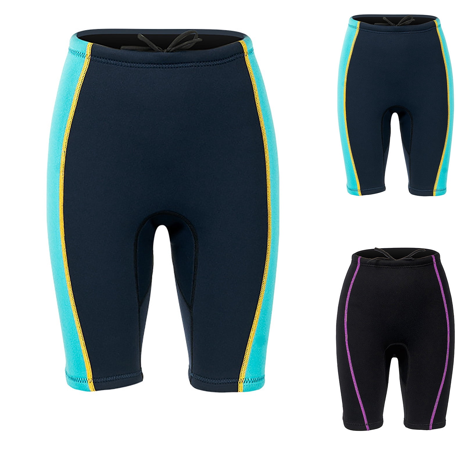 QNANSPI Womens Swim Shorts, Swim Bottoms for Women, 1.5mm Shorts Diving ...