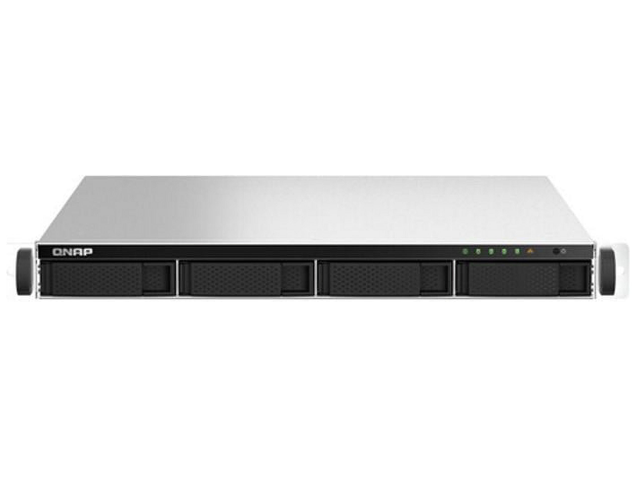 QNAP 1U 4-Bay Rackmount NAS (Intel Celeron N5105/N5095 4-Core/4-Thread ...