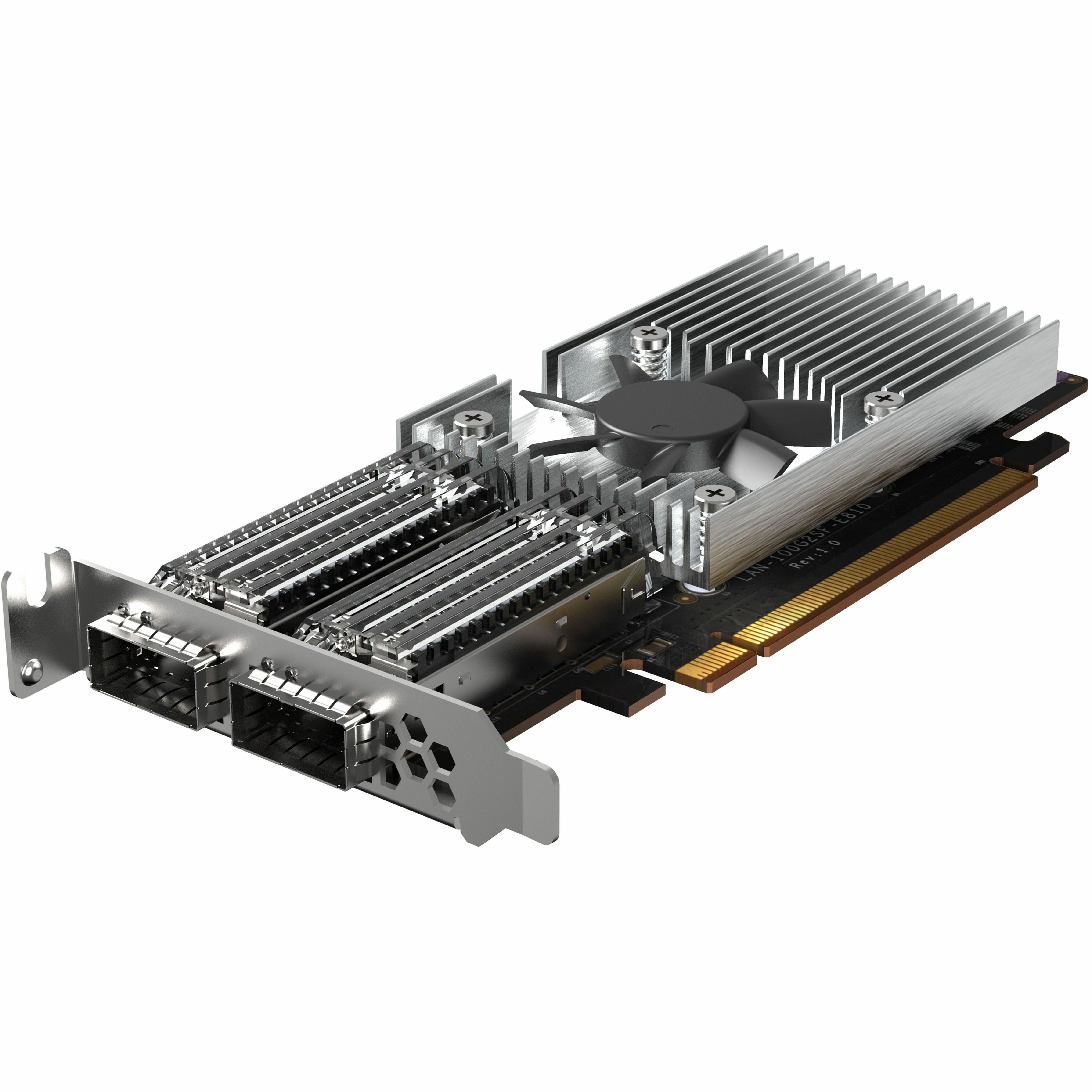 QNAP QXG-100G2SF-E810 100Gigabit Ethernet Card - Walmart Business Supplies