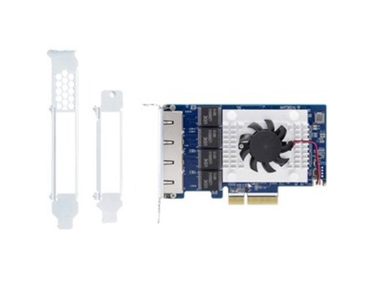 QNAP Quad-Port 4-Speed 5 GBE Network Expansion Card QXG5G4T111C ...