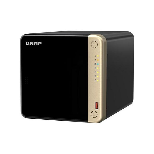 QNAP TS-464-8G-US 4-Bay Diskless NAS Network Server, Cloud Attached ...