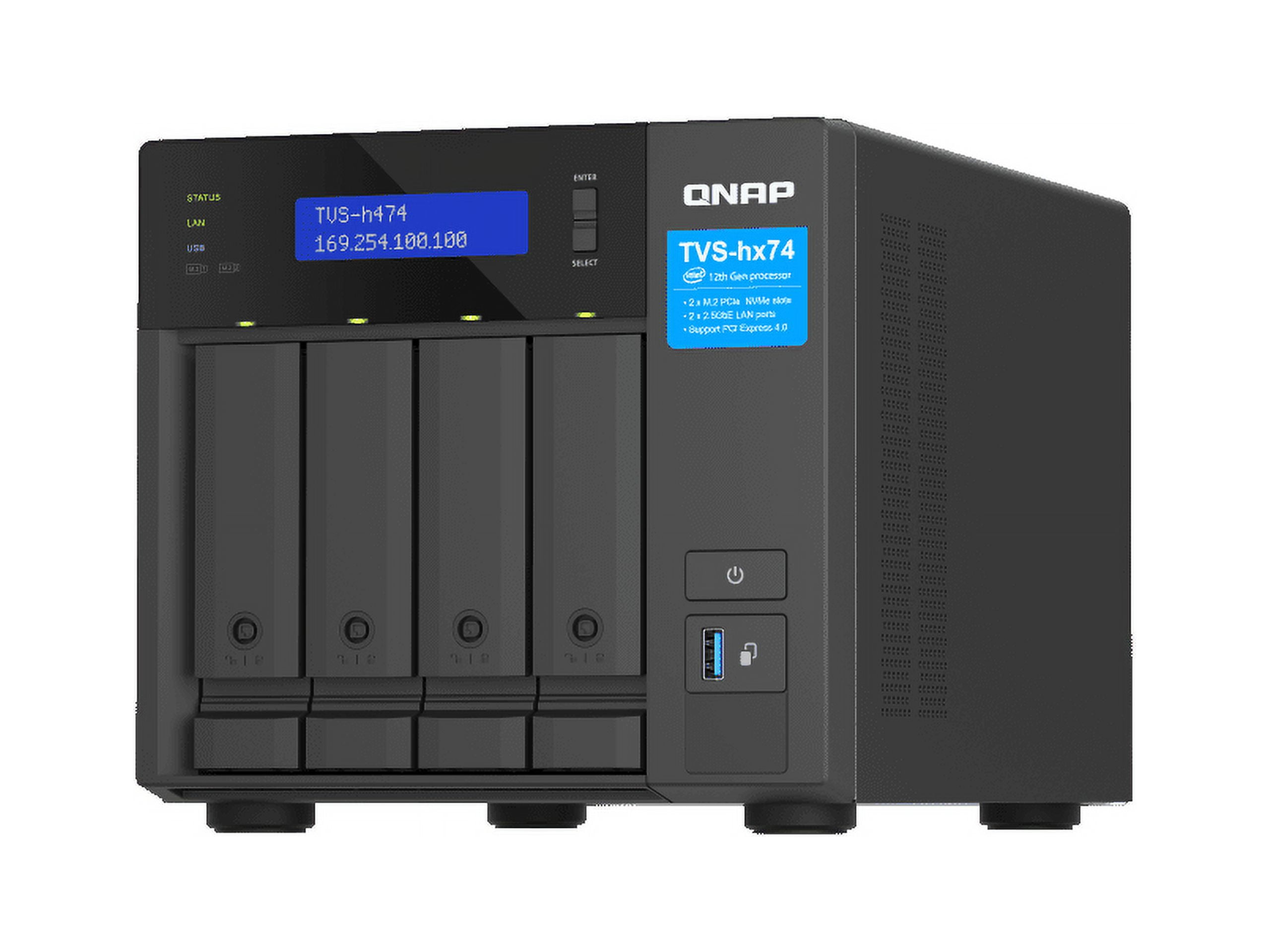 QNAP Ultra-High Speed 6 Bay NAS. Intel® Core™ i5-12400 6C/12T, 32GB RAM DDR4 RAM, 3.5"/2.5" HDD ...