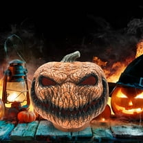 Naler 10Pcs Halloween Decor: Jack-O-Lantern Paper Lanterns, Pumpkin ...