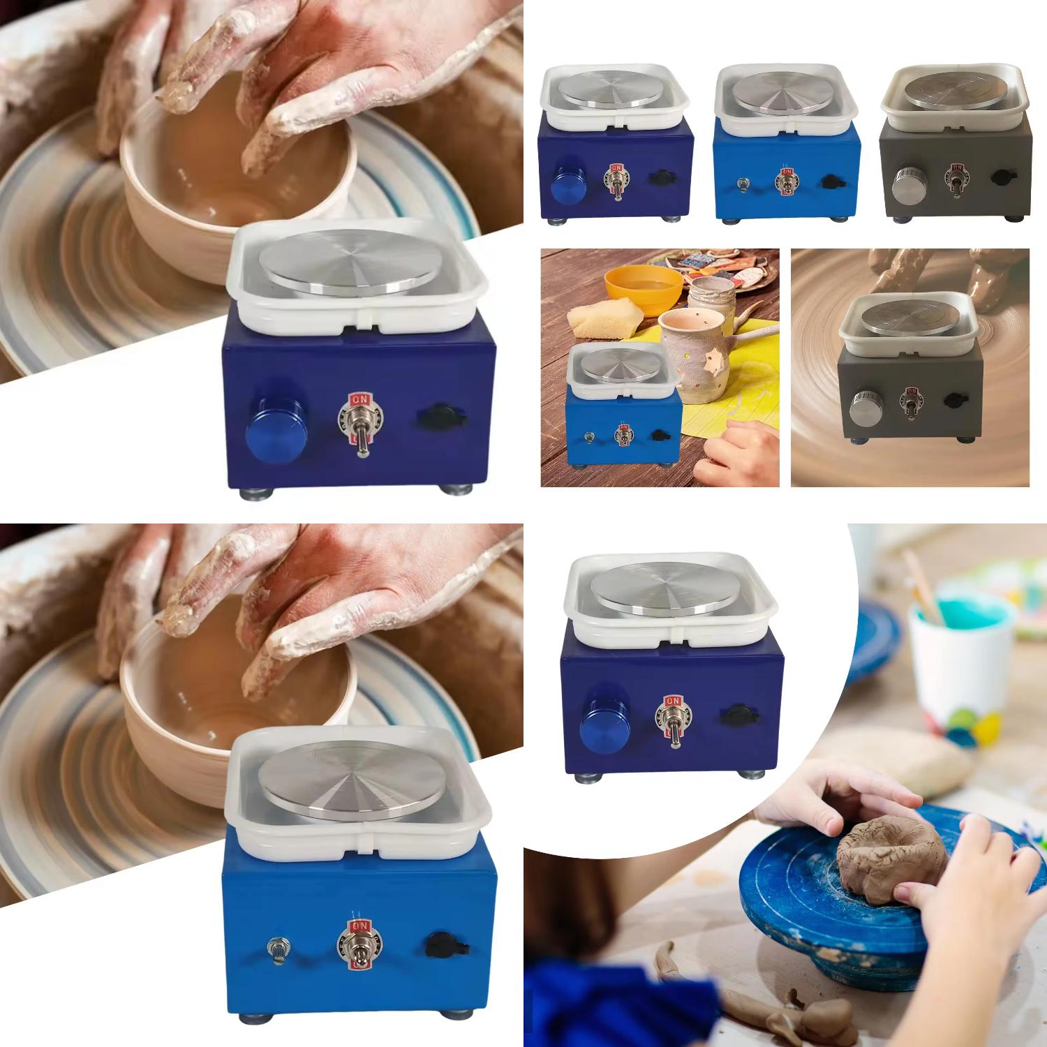 QNJAYN Perfect Ceramic Pottery Wheel Trimming Turntable - Beginner ...