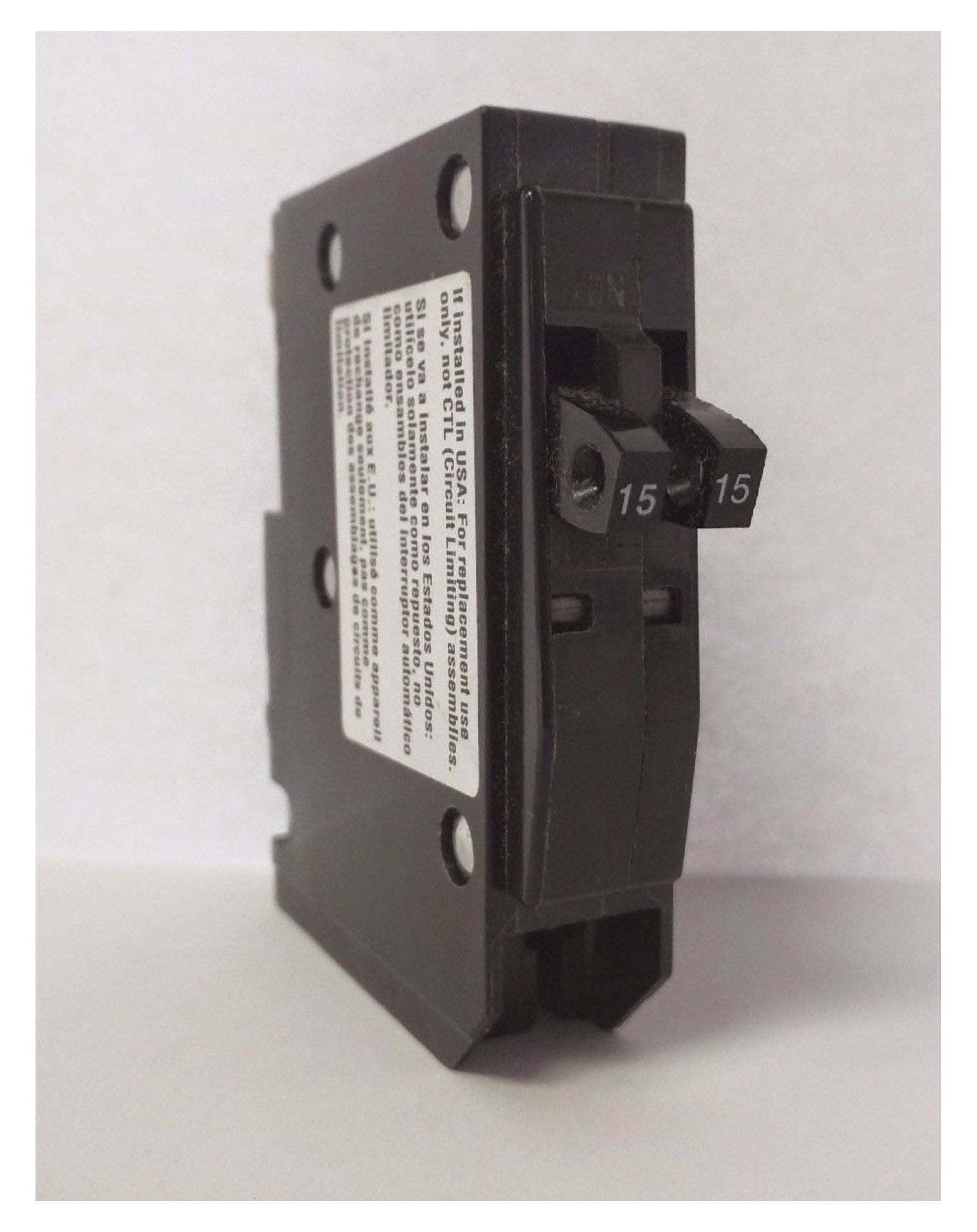 QO1515 Square D Tandem Circuit Breaker 2-15 Amp 1 Pole 120V (New ...