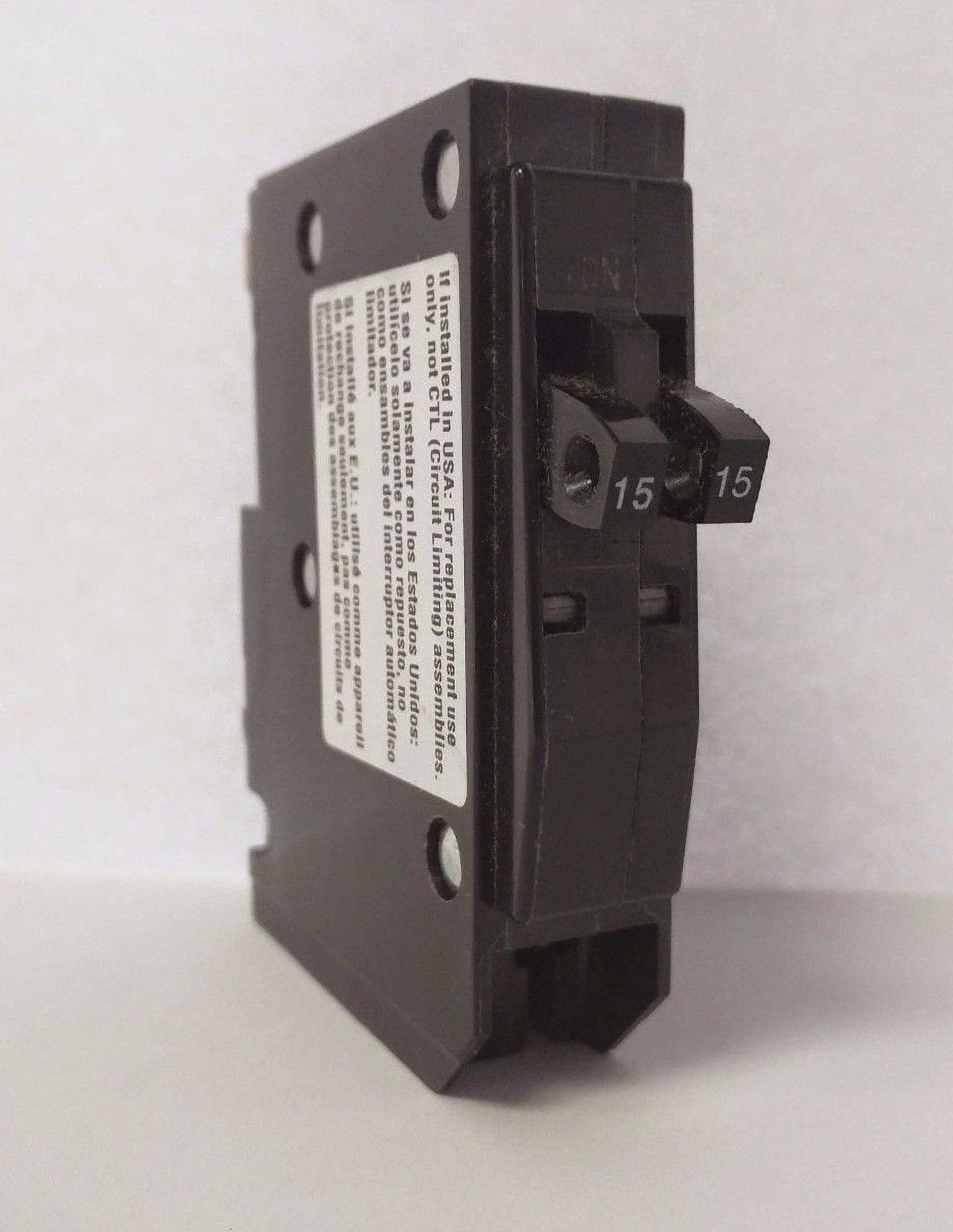 QO1515 Square D Tandem Circuit Breaker 2-15 Amp 1 Pole 120V (New ...