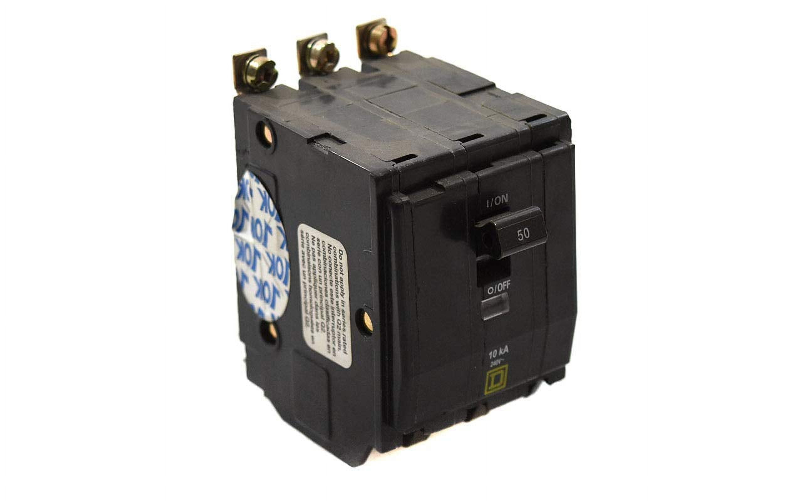 QOB350 Bolt-On Circuit Breaker, 50 Amp, - Walmart.com