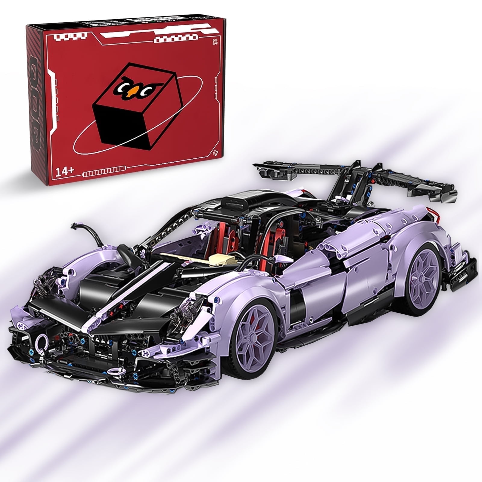 Leimao 1:8 Super Car Building Sets, Adults Racing Model Car, Decor ...