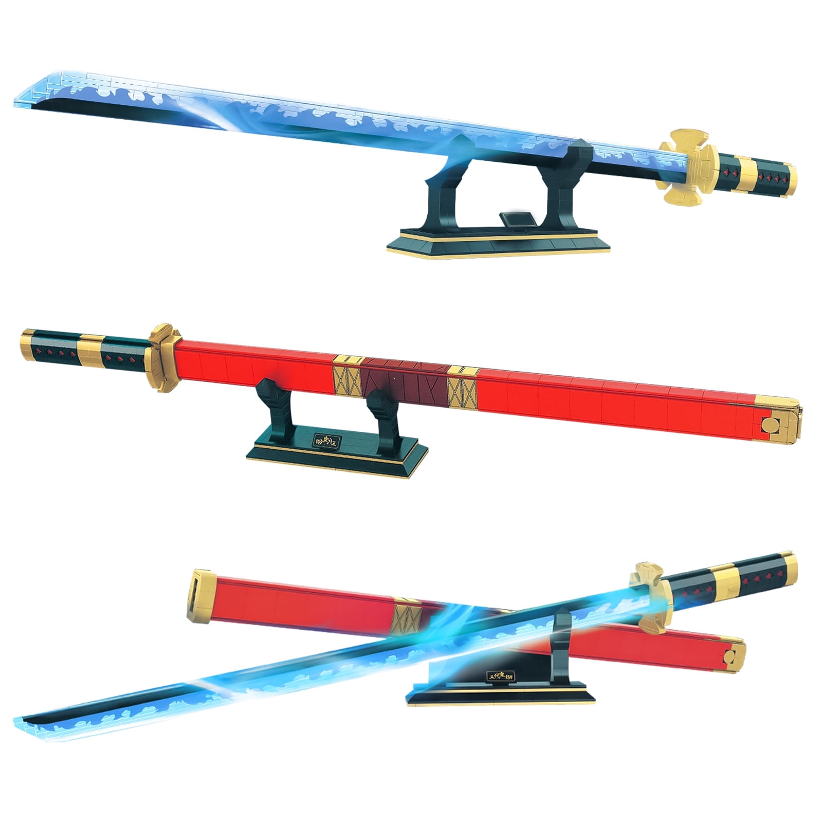 QOQ Building Set for Anime Fans,Solon's Accessories Building Block ...