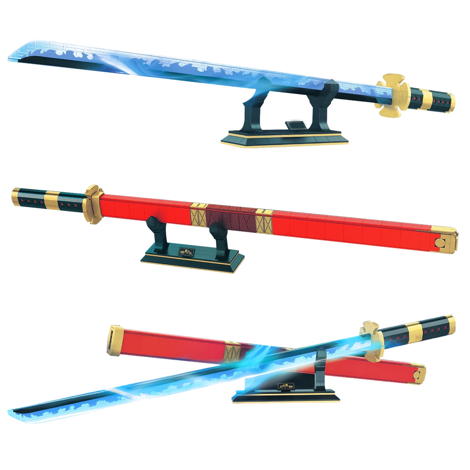 QOQ Building Set for Anime Fans,Solon's Accessories Building Block ...