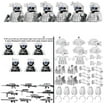 QPAZ Military Building Blocks Soldier Set - Desert Special Forces Ghost ...