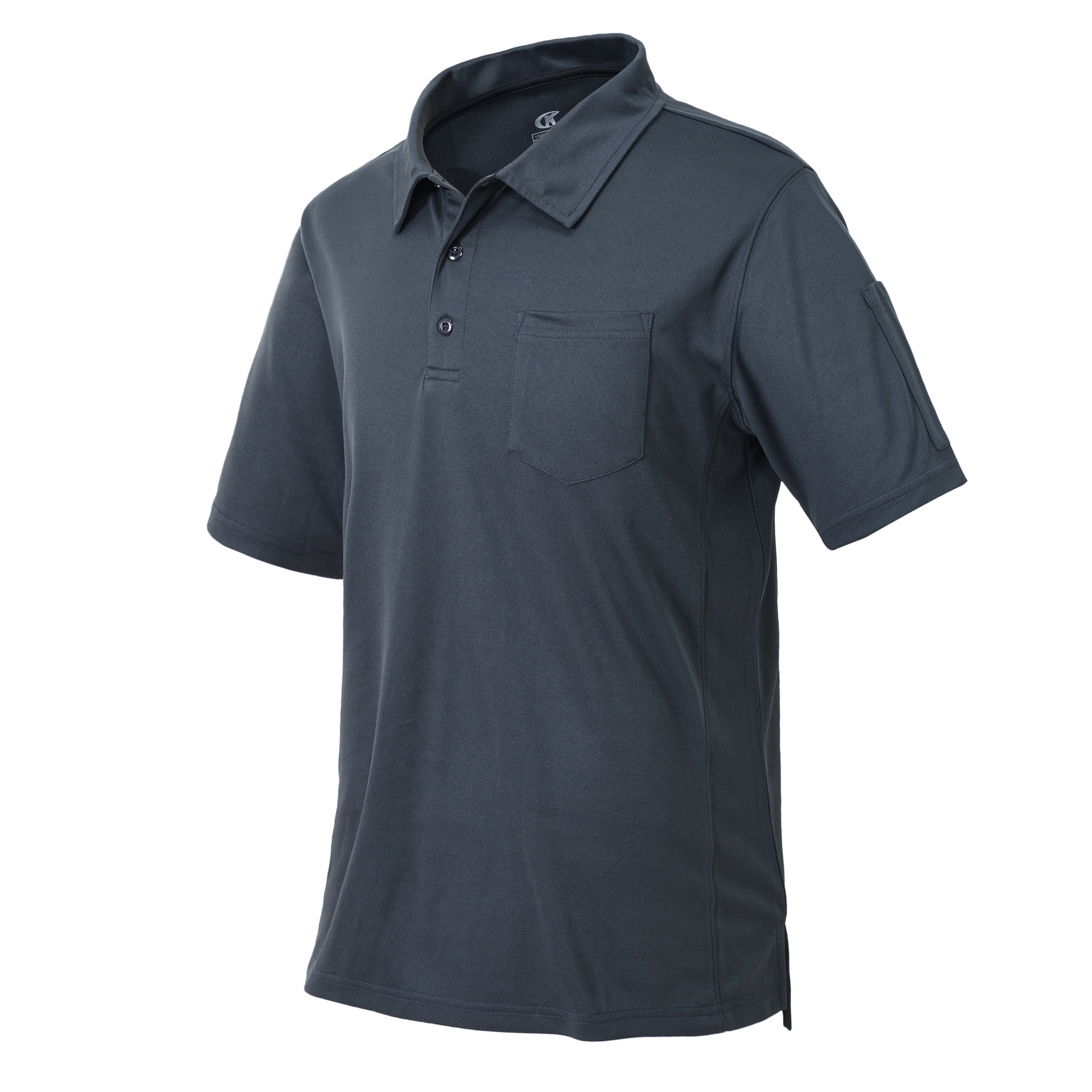 QPNGRP Men's Polo Shirt Short Sleeve Quick Dry Performance Lightweight ...