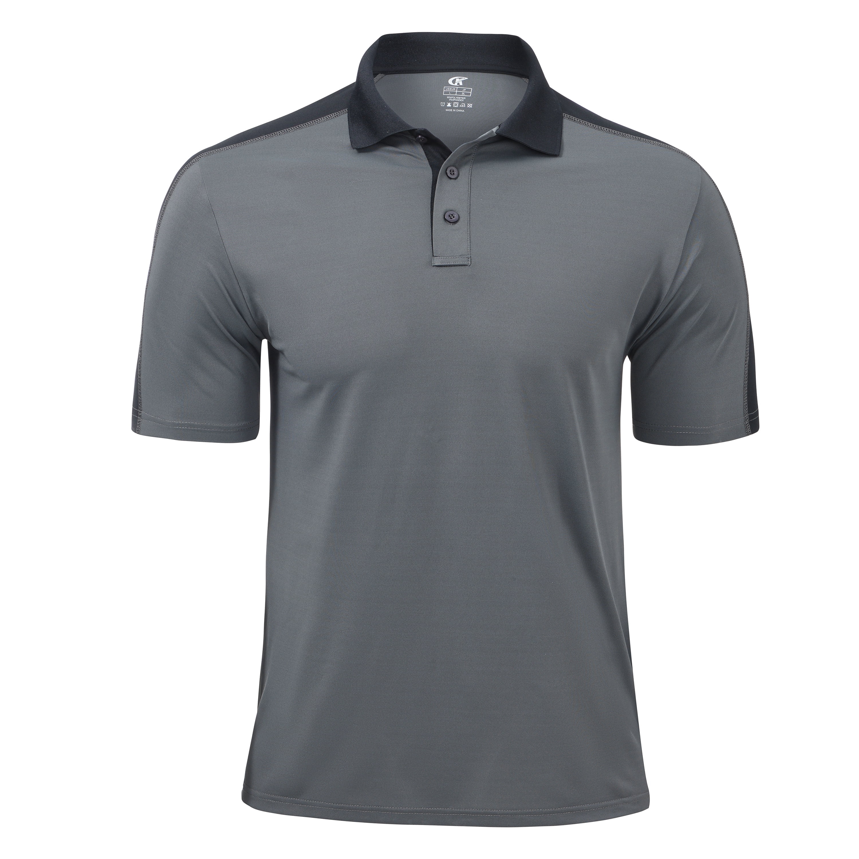 QPNGRP Men's summer short sleeved Golf polo shirt lapel casual slim fit ...