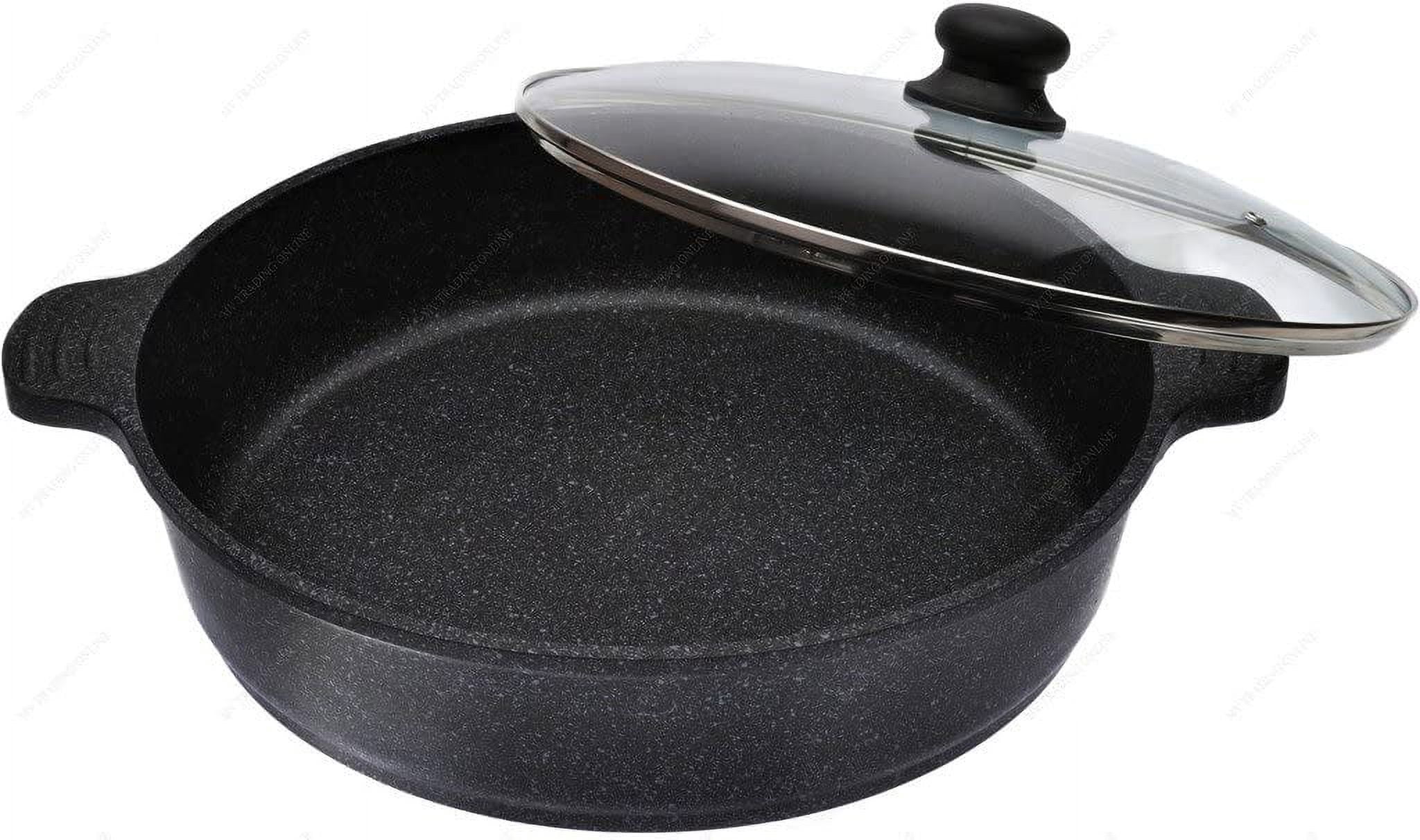 QPW32L Ceramic Coated Cast Aluminium Frying Pan, 12½-Inches - Walmart.com