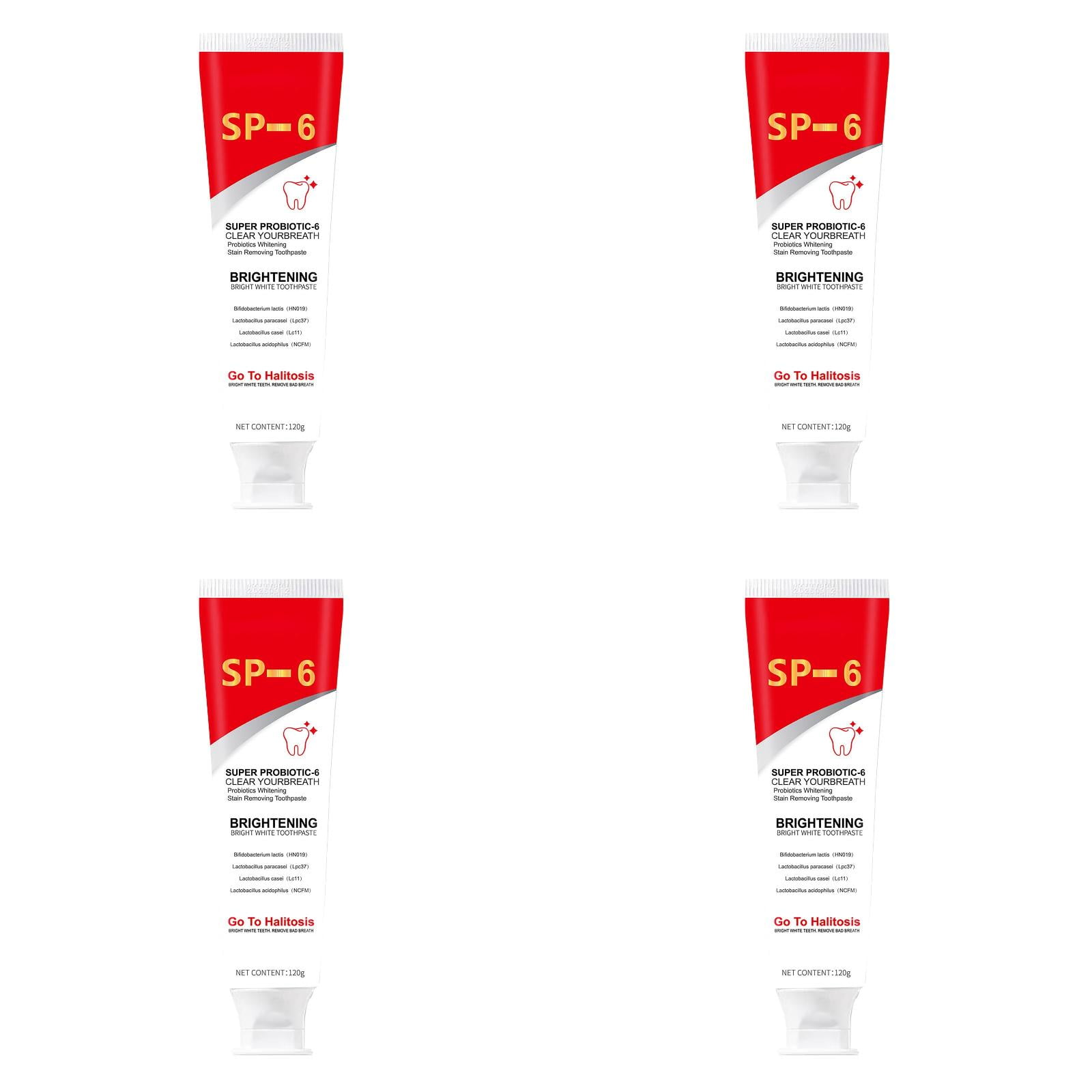 QPonth Sp-6 Ultra Toothpaste, Super Probiotic-6 Toothpaste for Bright ...