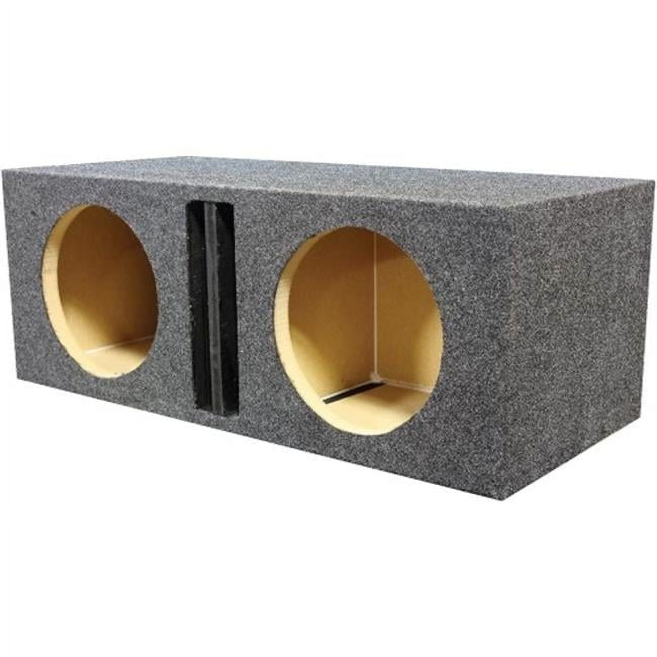 QPower 12 in. Dual Ported Heavy Duty Enclosure with Divider - Walmart.com