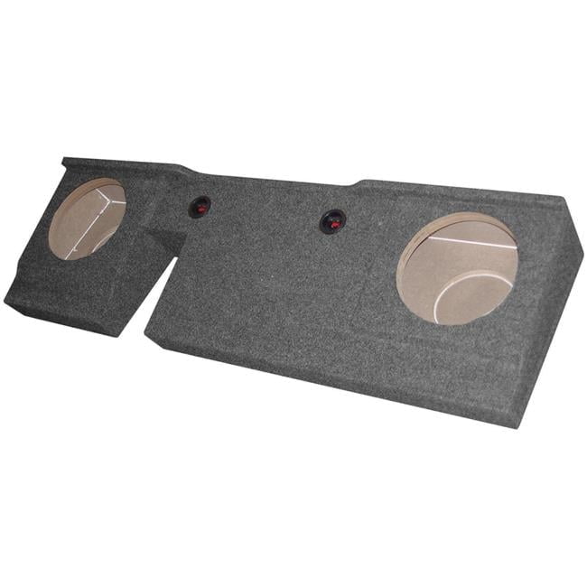 QPower 2004-2008 Ford F150 Xcab or Super Crew Dual 12" Subwoofer Box ...