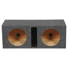 QPower Car Audio Quad 4 Hole 12 Inch Sealed Subwoofer Enclosure ...