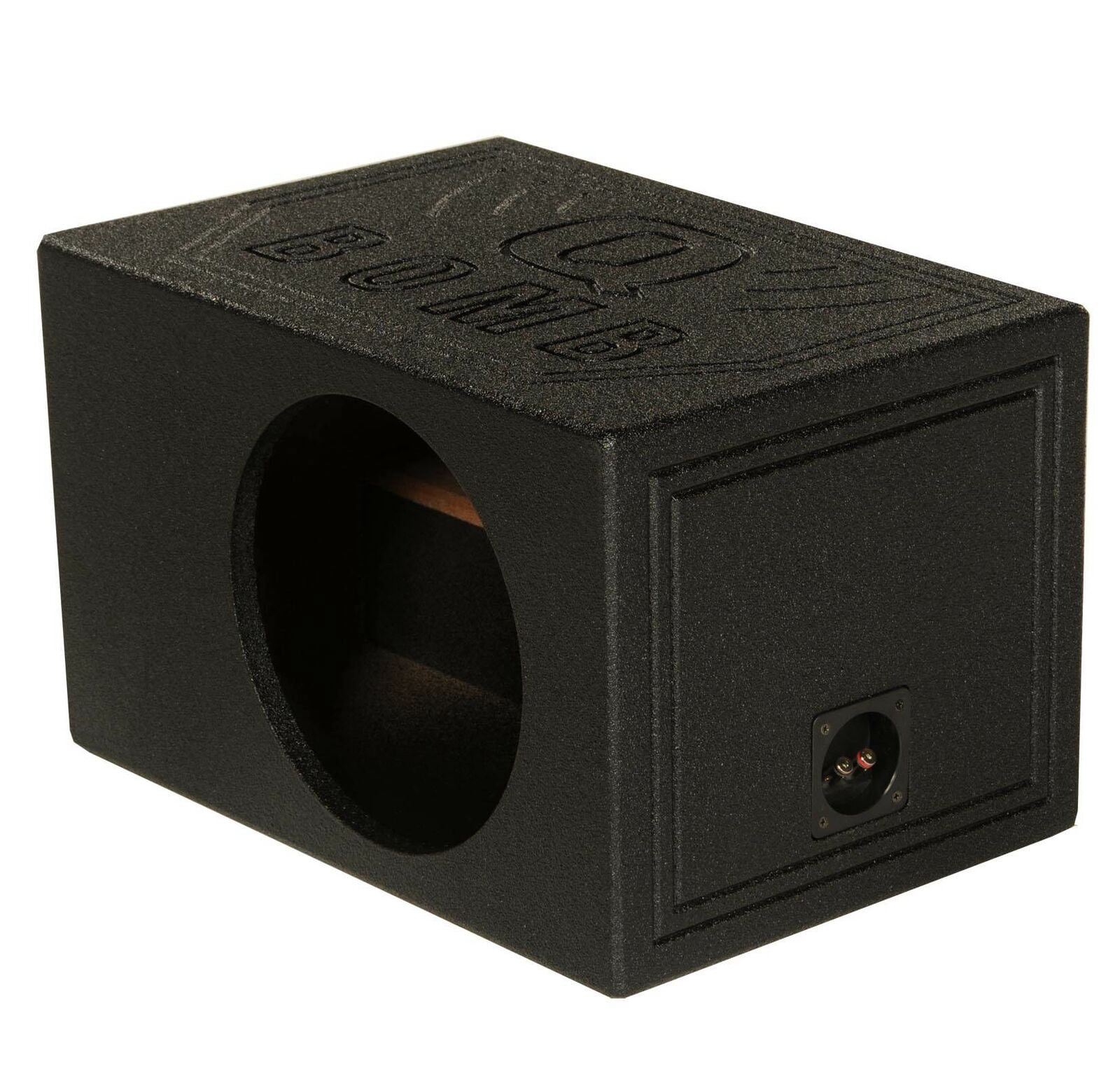 QPower QBOMB12VL Single 12" Vented Ported Car Subwoofer Sub Box ...