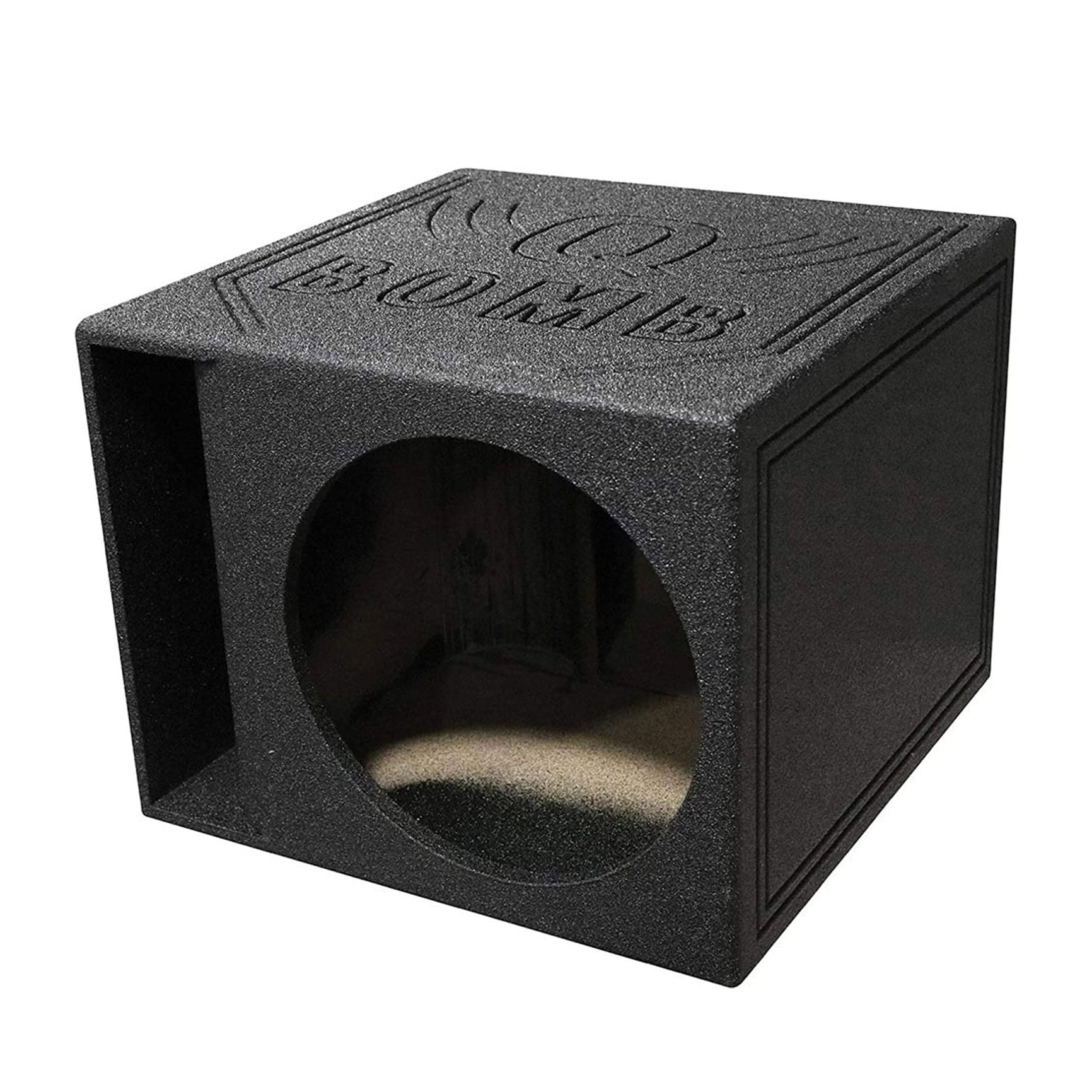QPower QBOMB15HP 15 Inch Vented Side Ported Car Audio Subwoofer ...