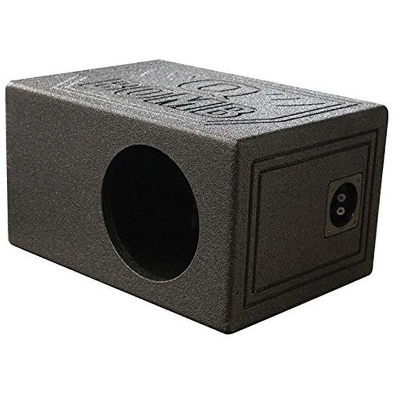 QPower QBOMB8VL 8'' Vented Car Subwoofer Sub Box Enclosure with Deep ...