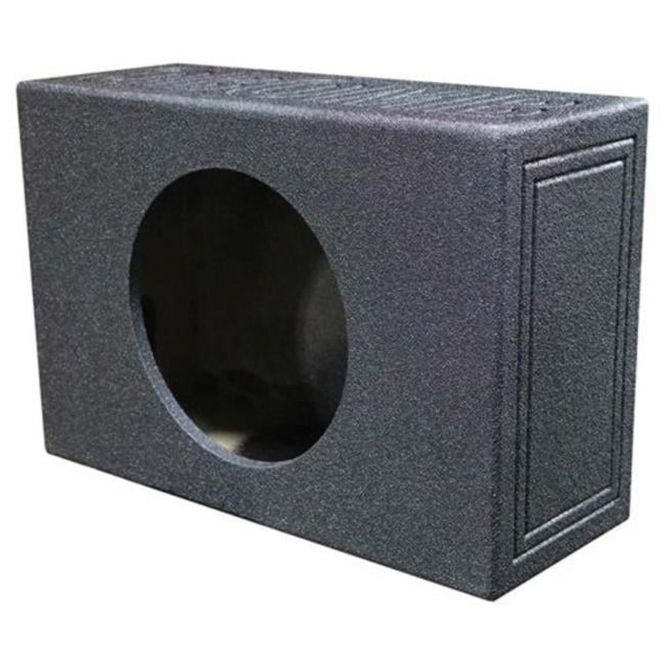 SINGLE 12" SIDE-PORTED SHALLOW/TRUCK SUBWOOFER ENCLOSURE BOX w/DURABLE ...