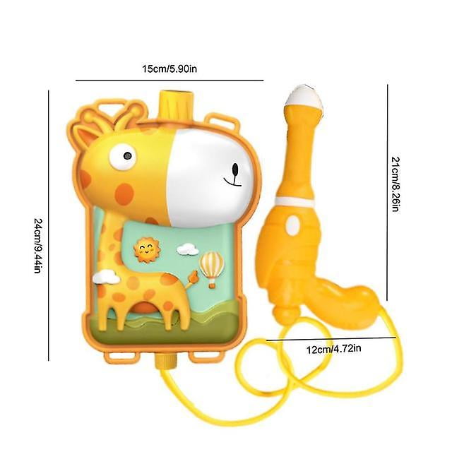 QQL Children Fireman Backpack Water Gun Toy Outdoor Beach Swimming Pool ...