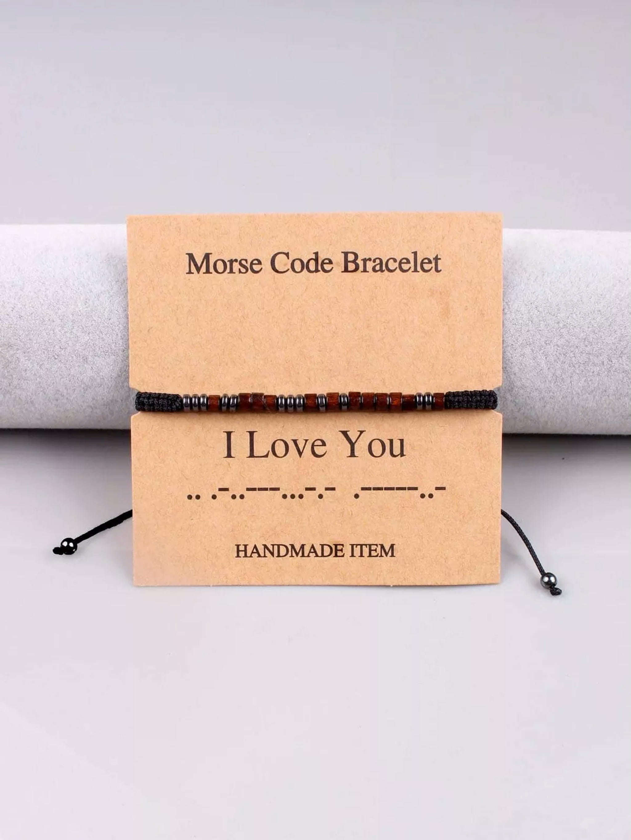 QQTDFG 1pc I Love You Morse Code Bracelet Couple Bracelet for Boyfriend ...