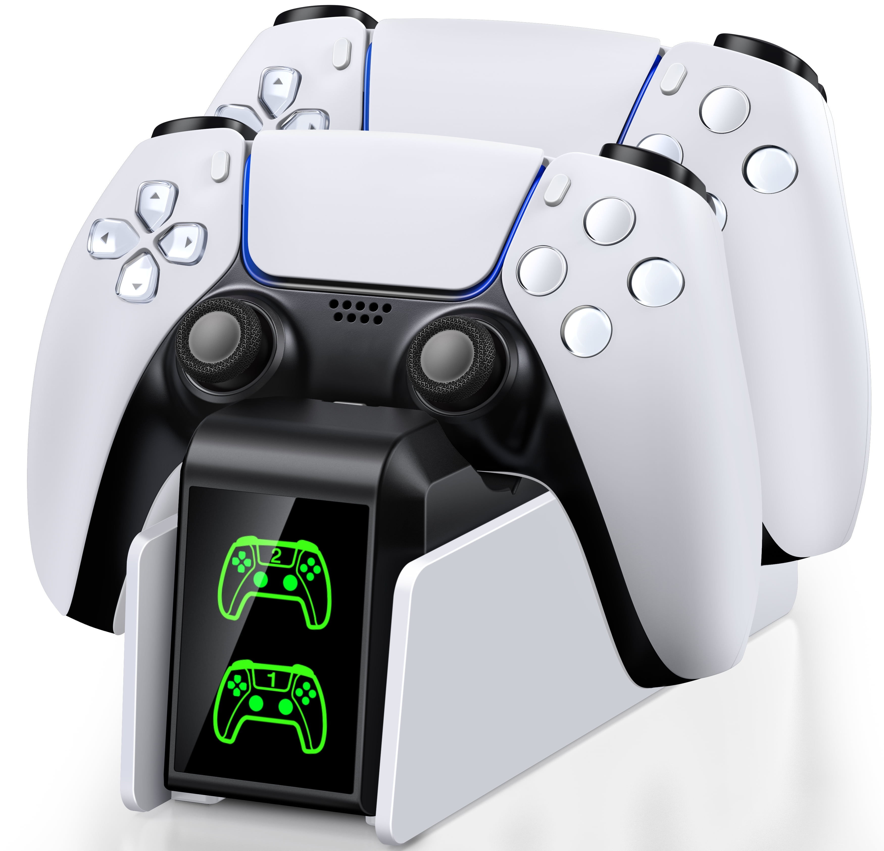 QQV PS5 Controller Charger-White - Walmart.com