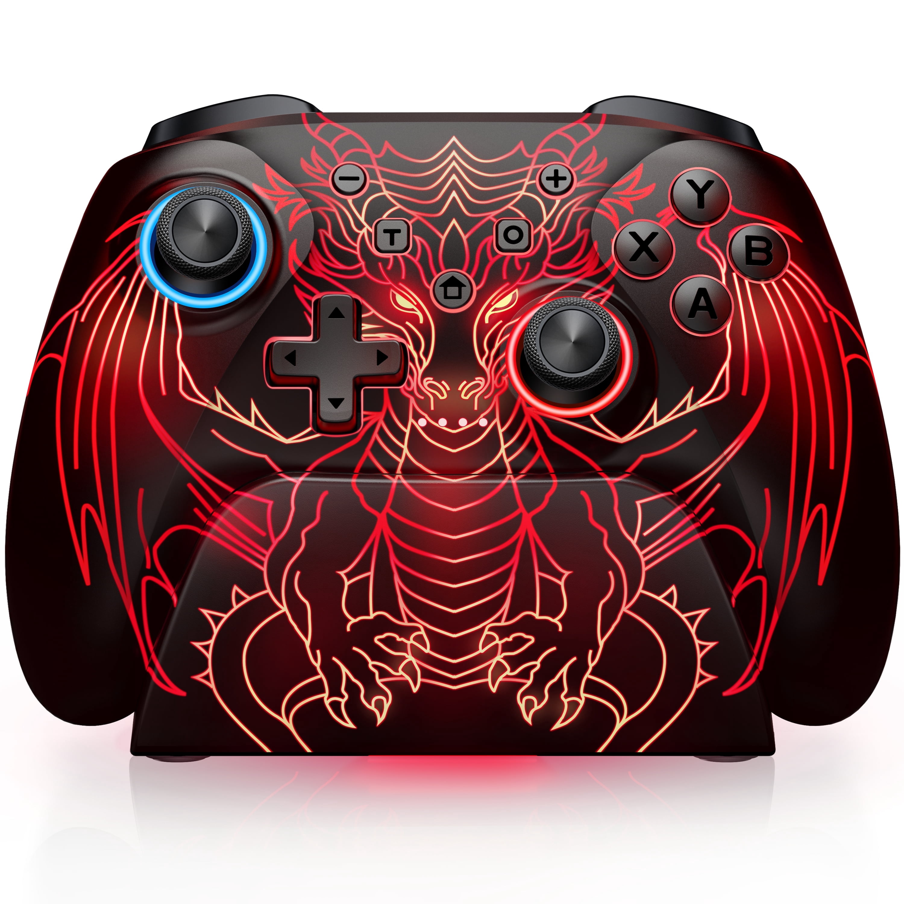 QQV Wireless Gaming Controller for PC iOS Android Switch + Dock ...