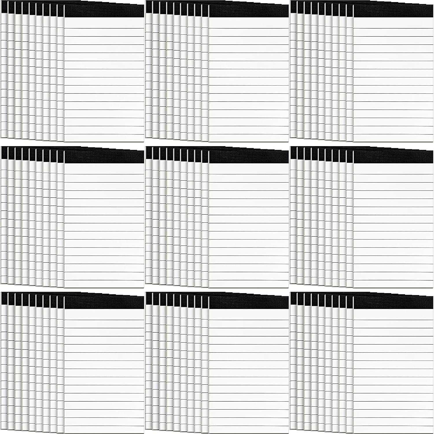 QQY 100 Pack Small Note Pads Refills 4 x 6 Inch Mini Memo Pads Small ...