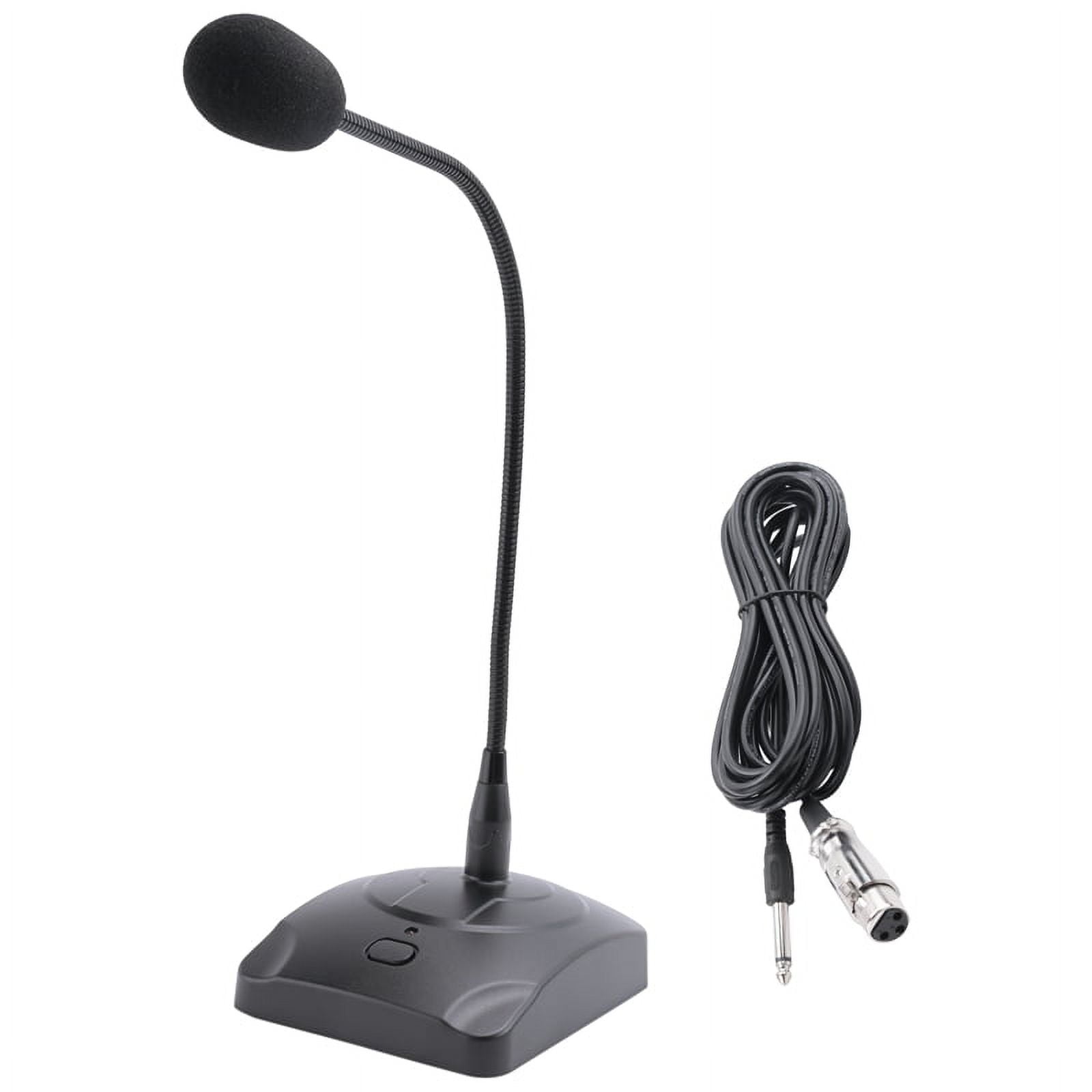 QR-501 Wired Conference Microphone, Office Meeting Gooseneck Recording ...