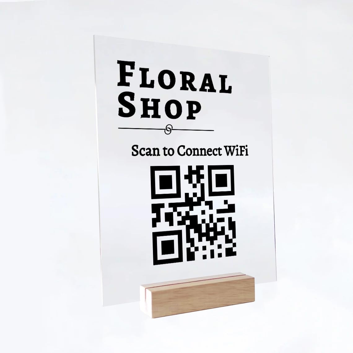 QR Business Sign - QR Sign Shop Business Social Media Sign Sign for ...