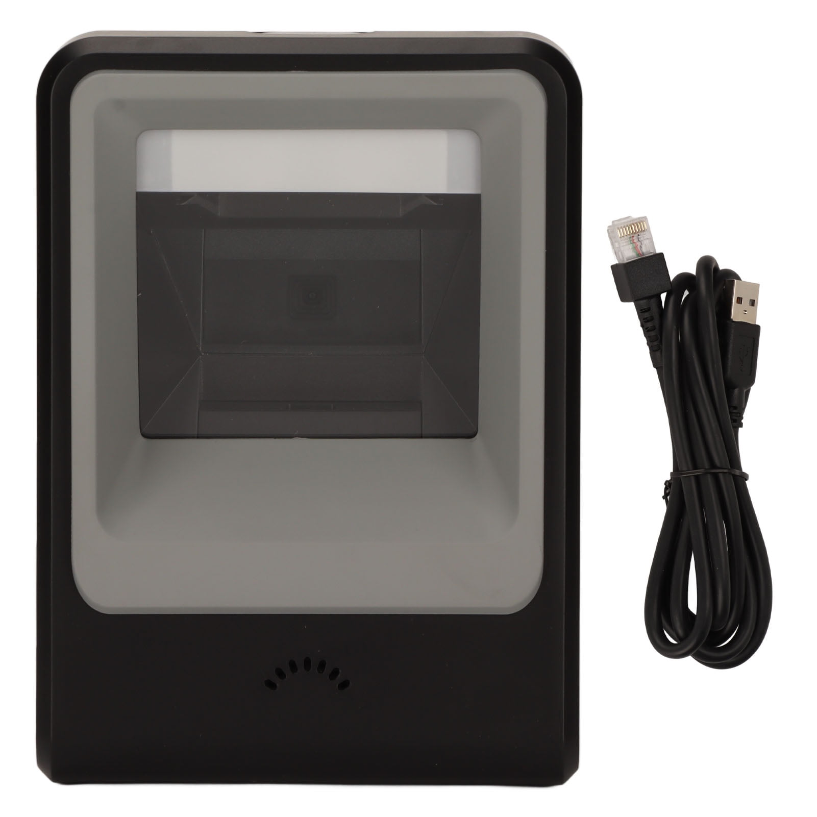 Qr Code Scanner High Sensitivity 1d 2d Code Scanner Desktop Wired Barcode Scanner For