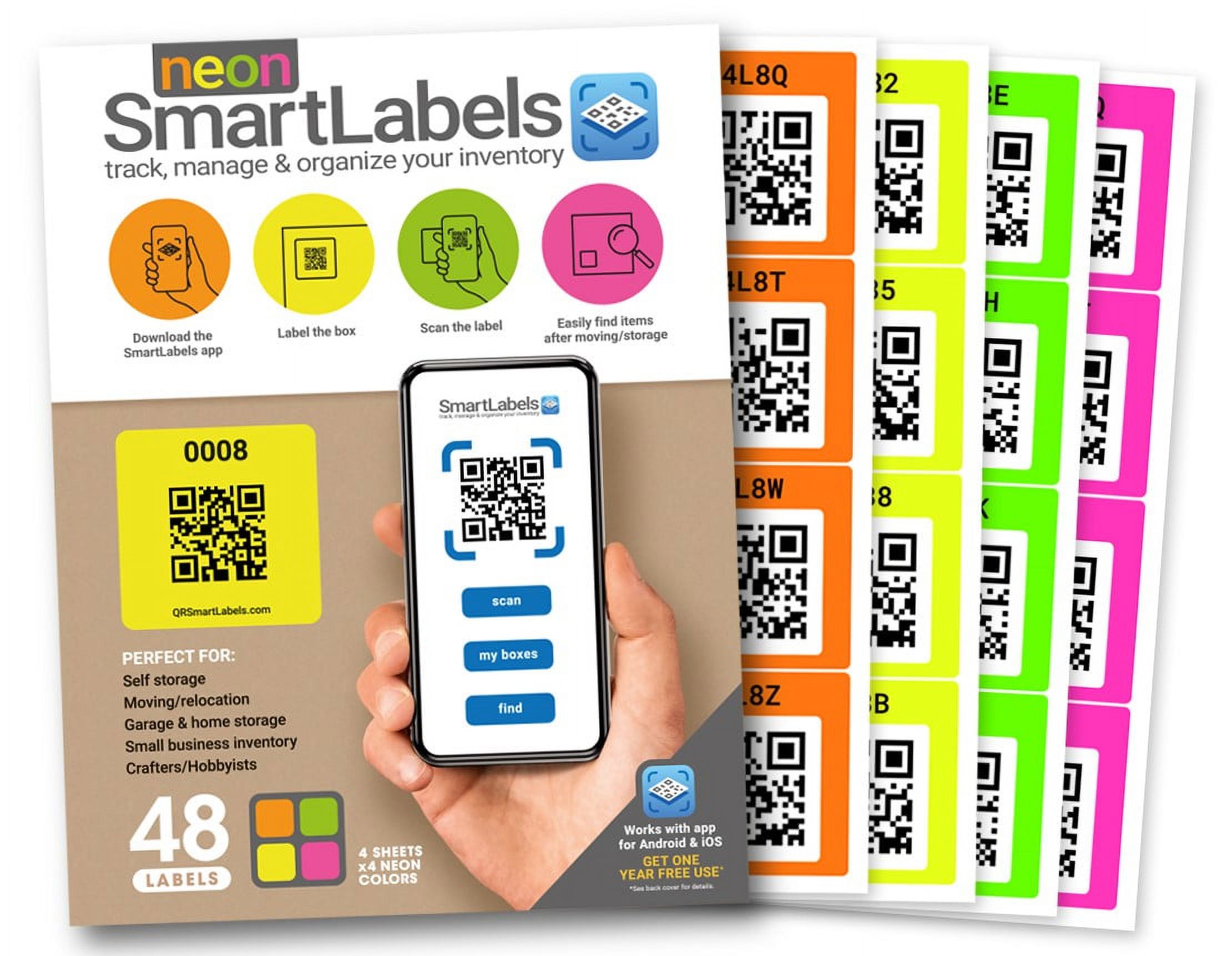 Azar Displays 700897 Plastic Overlay for 10" Hook For Paper Labels ...