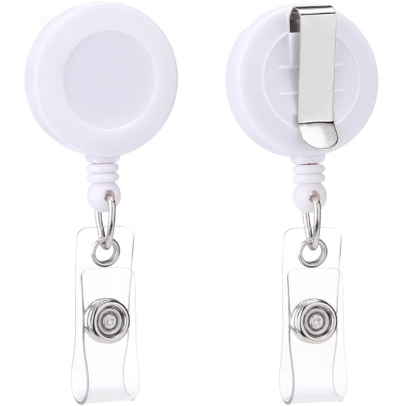 Retractable Badge Clips