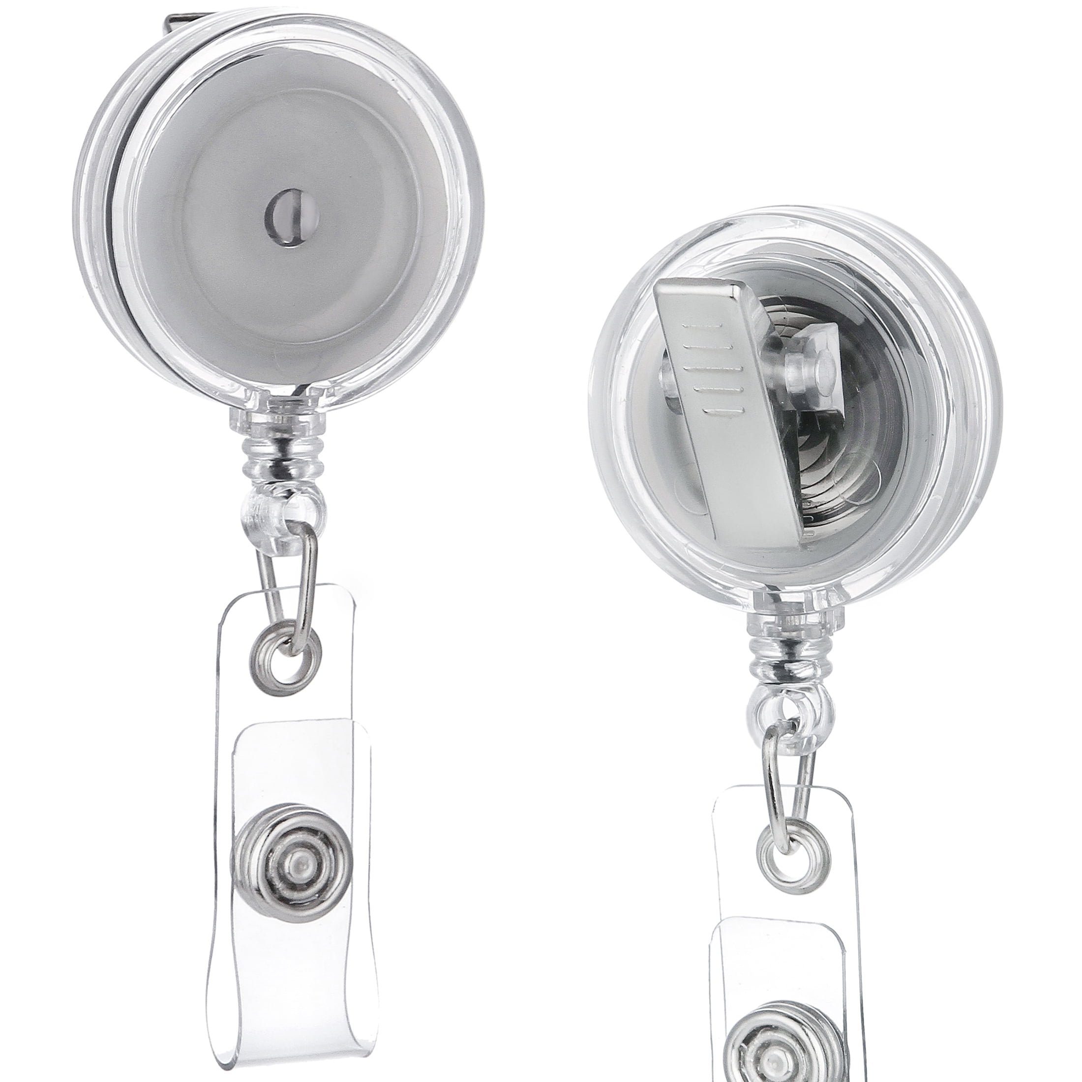 QREEL Retractable Badge Reels, Badge Holders with Swivel Alligator Clip ...