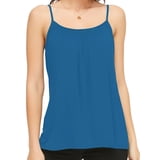 No Boundaries Juniors' Shelf Bra Cami with Adjustable Straps - Walmart.com
