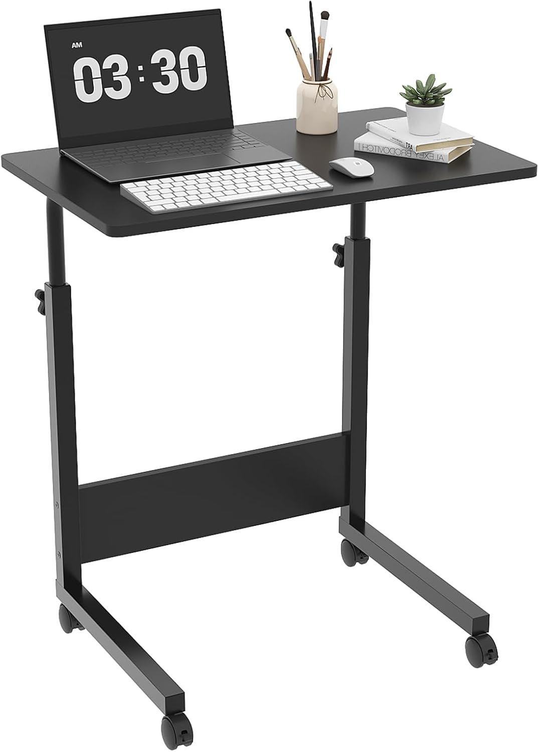 QRKD Portable Computer Workstation, Standing Desk Adjustable Height ...