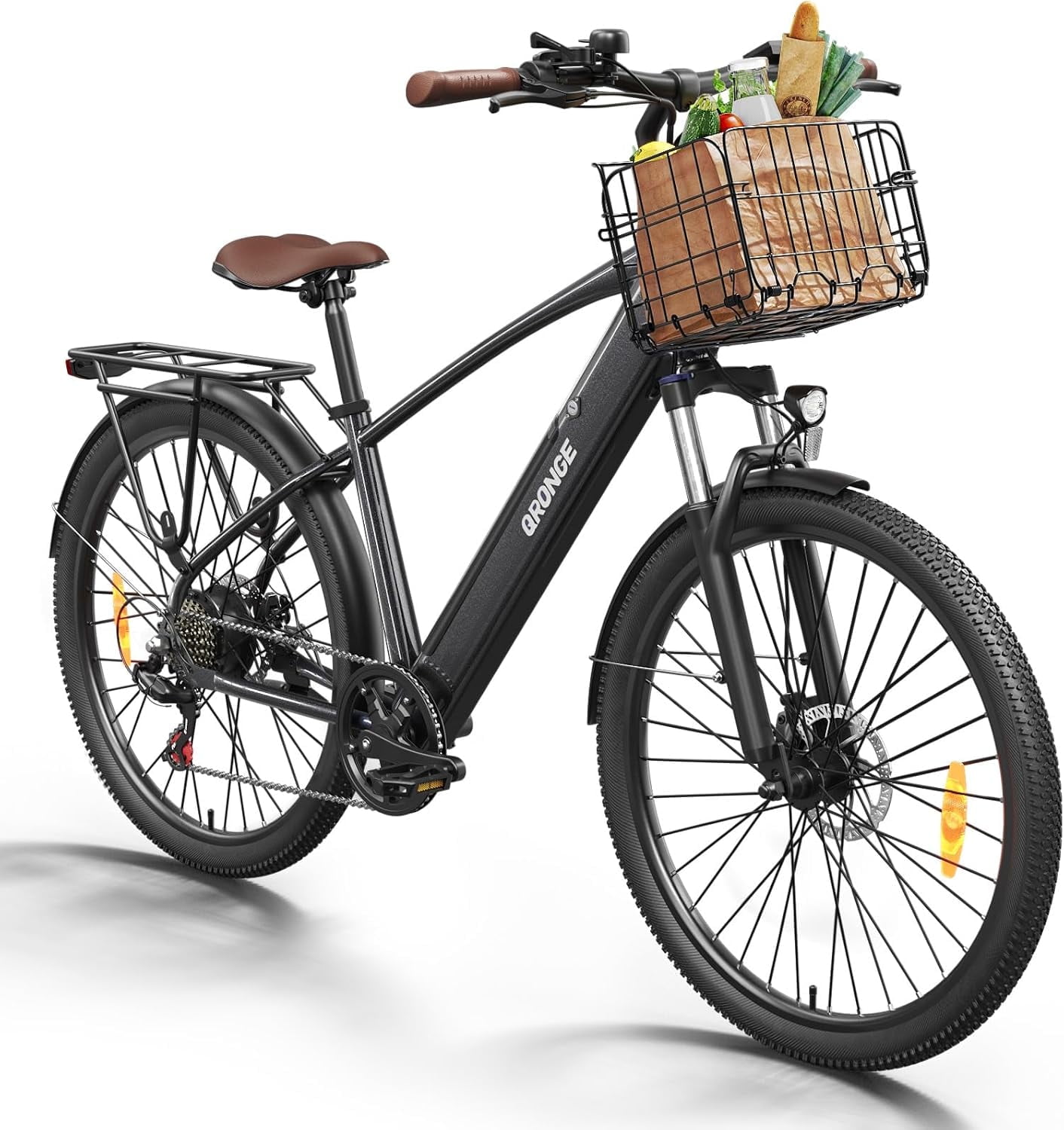 QRONGE Electric Bicyles for Adults 720W,36V Battery Electric Bike with ...