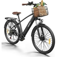 SISIGAD Trooper Electric Bike, 500W E-Bike for Adults, 7-Speed, Dual ...