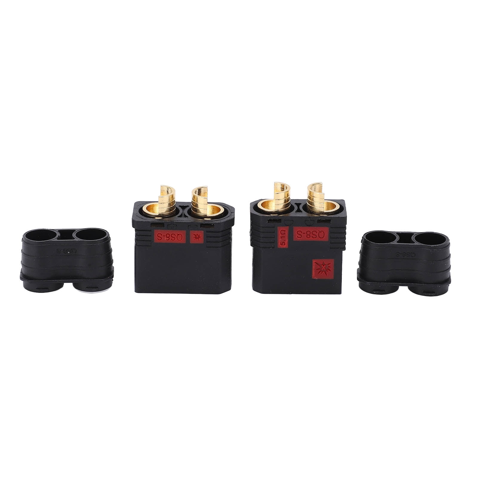 QS8 Connector Male and Female Kit RC Battery ESC Connector Plug for ...