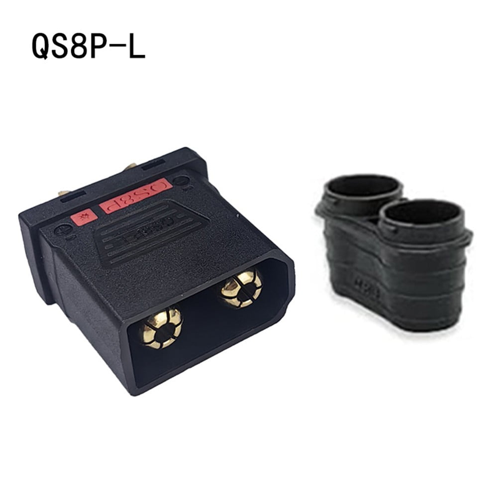QS8P-LConnector with dust cover for battery current anti- for ignition ...