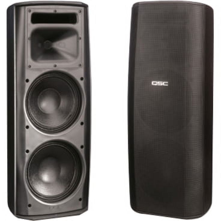 QSC AcousticDesign AD-S282H 2-way Speaker, 450 W RMS, Black - Walmart.com